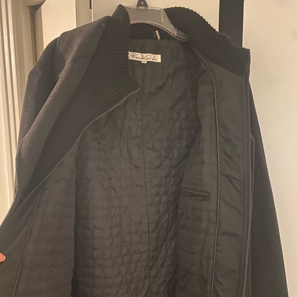 Kenneth Cole | Jackets & Coats | Mens Kennth Cole 34 Length Charcoal ...